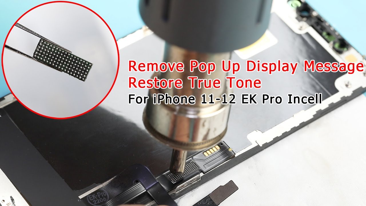 How to remove iPhone 11/12 Display Warning Message by Transplant ...