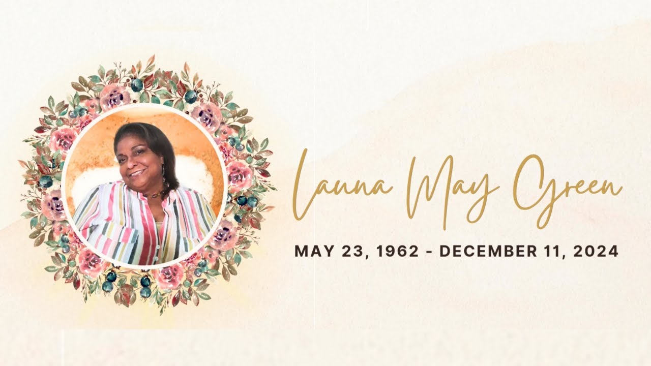 Memorial Service for Launa May Green - YouTube