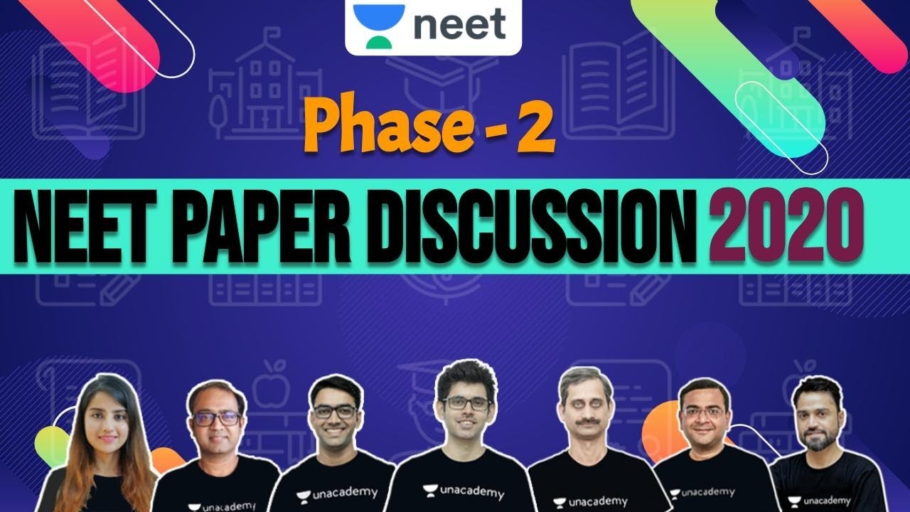 Paper Analysis & Discussion NEET 2020 | Phase - 2 | Physics | Chemistry ...