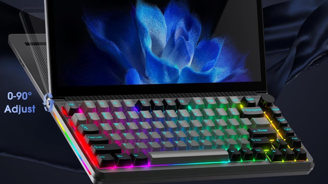 Kwumsy Mechanical Touchscreen Gaming Keyboard - Portable K3 Monitor ...