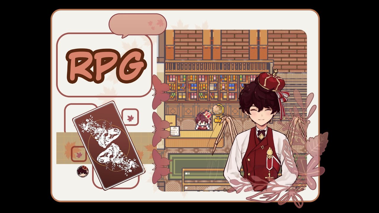 [Gdevelop] Template RPG - Phần 4 - Sự kiện - Hiện thoại - Di chuyển ...