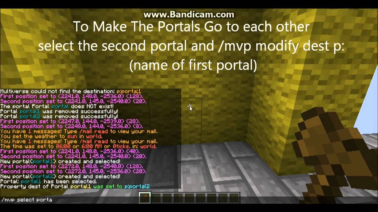 How To Use Multiverse Portals - YouTube