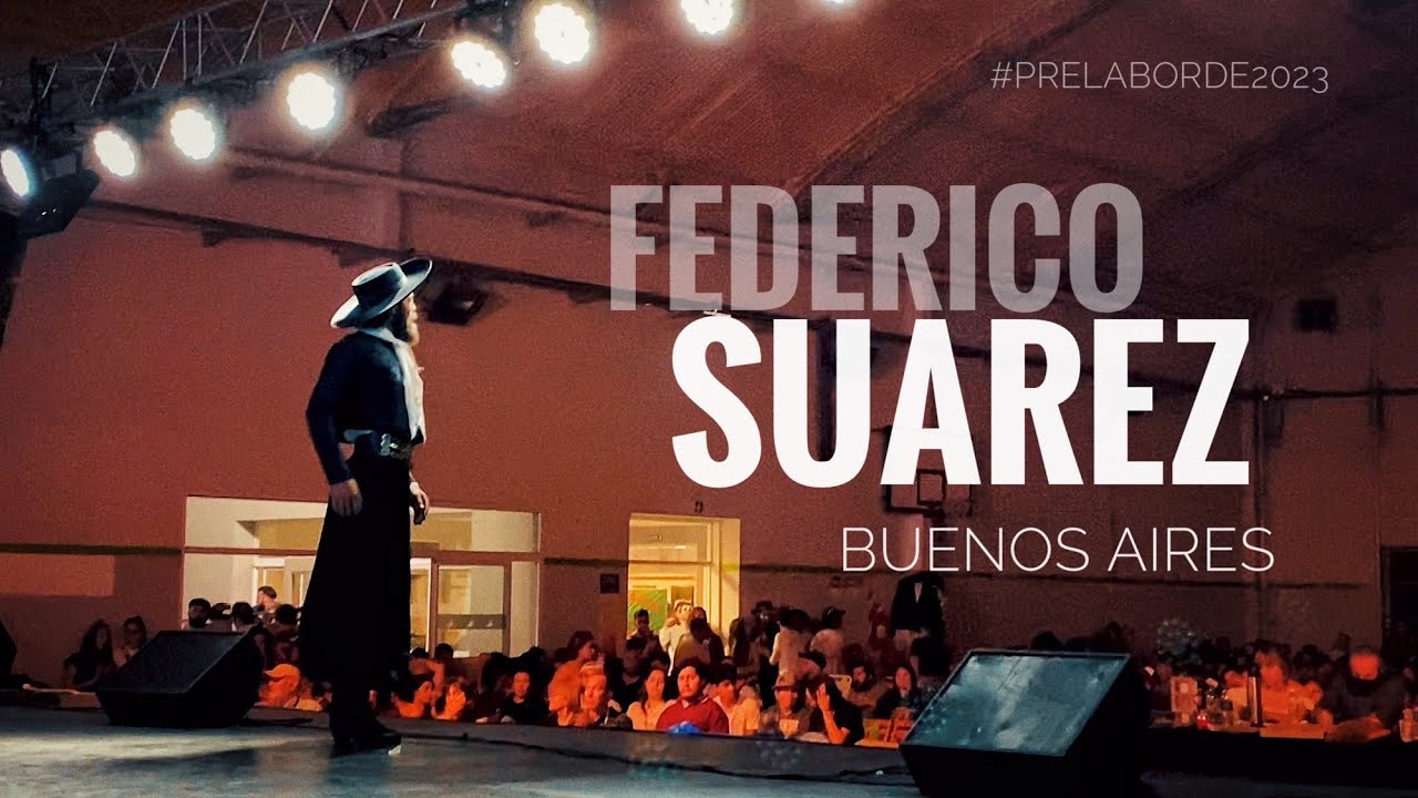 Federico Suarez. Malambo Norteño. PreLaborde 2023. Buenos Aires - YouTube
