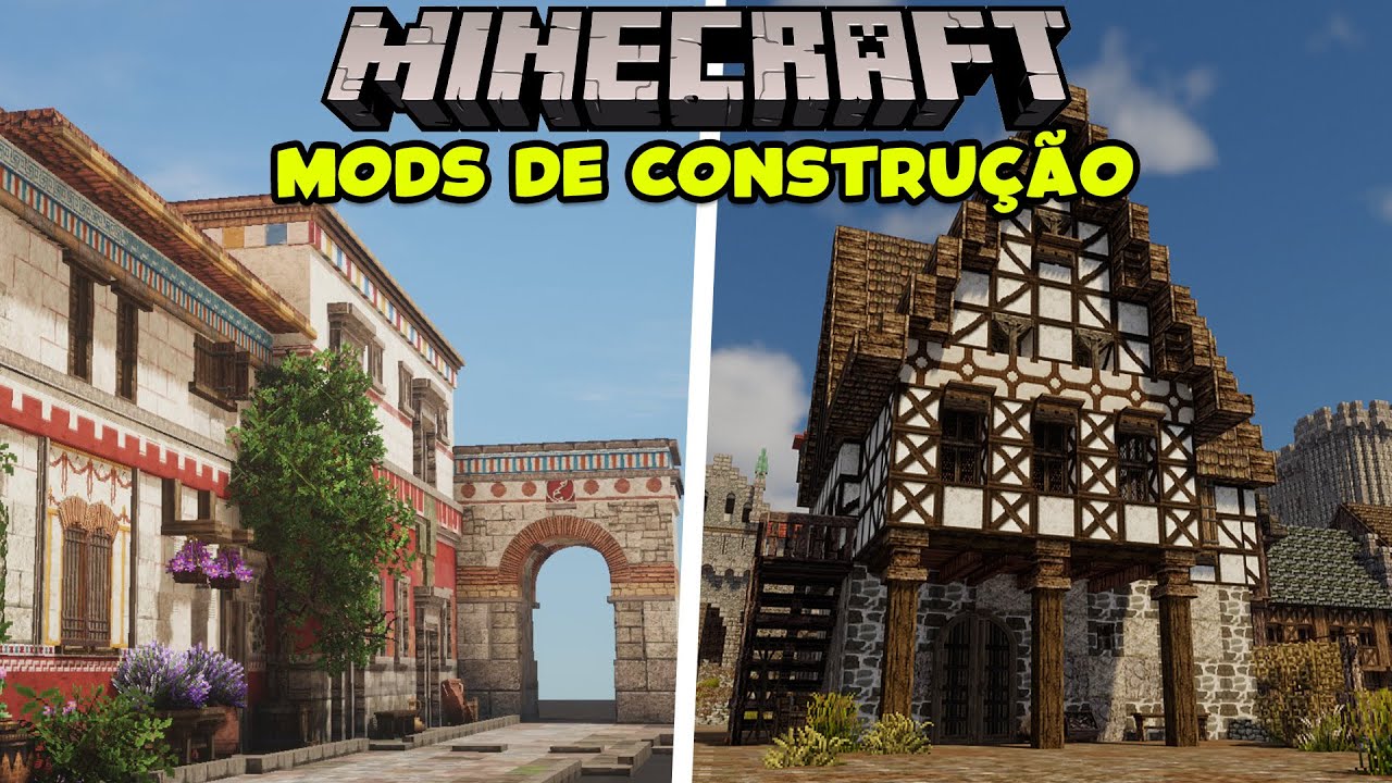 Top 10 Melhores Mods De ConstruÇÃo Para O Minecraft Youtube