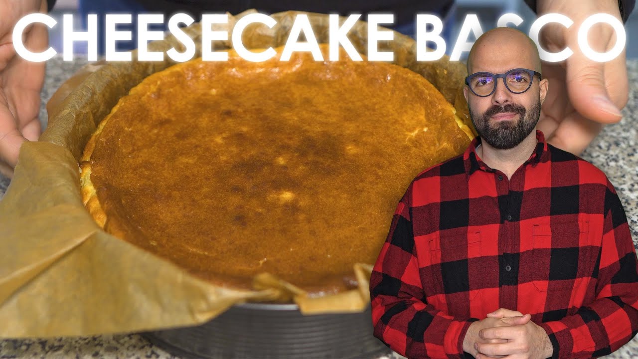 O Cheesecake Mais FÁCIL de Fazer (Tarte de Queijo Basca) - YouTube