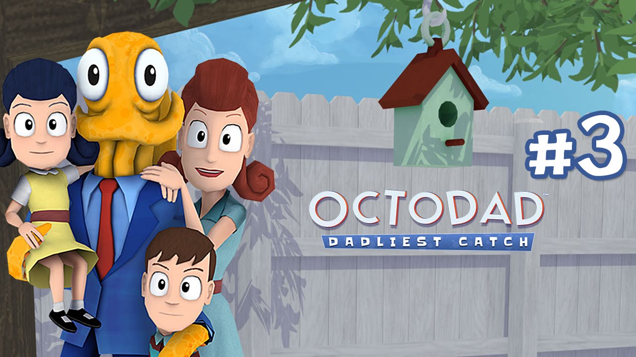 [옥토대드] 피지컬 망겜 Octodad #3 [얍얍] - YouTube