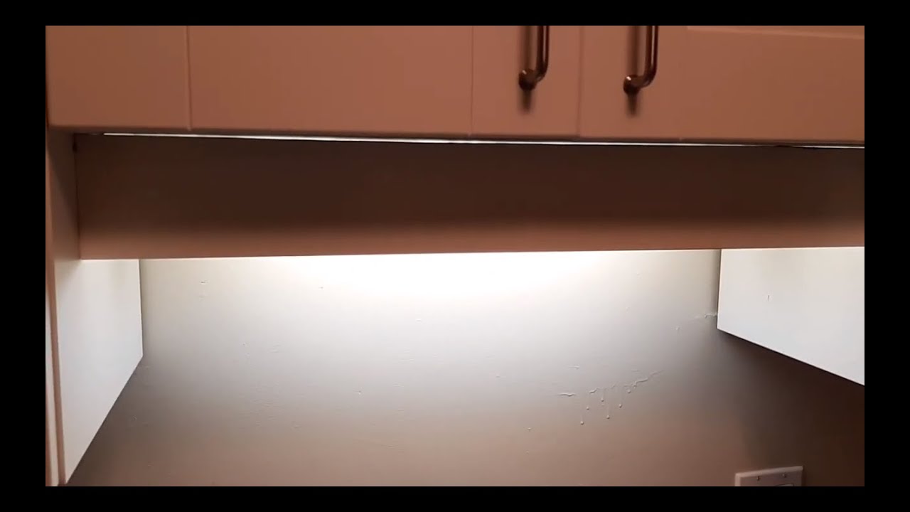How to install a sink light. - YouTube