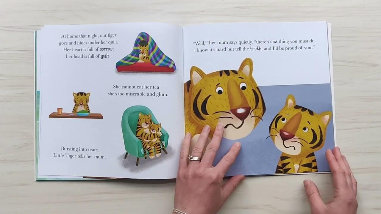 When Tiger Tells the Truth Story Book - YouTube