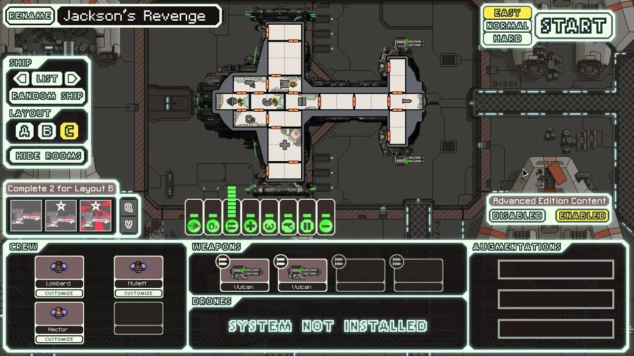 FTL Advanced Edition Ship Mod Overview: Jackson's Revenge - YouTube