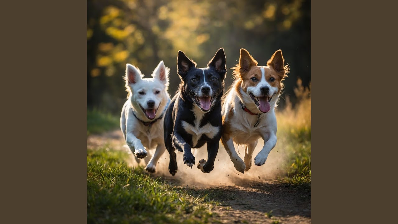 Dogs Run Around Like Crazy - YouTube