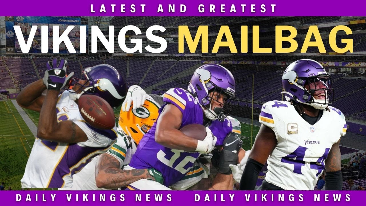 Vikings Mail Bag | Extensions, Cuts, Expectations and MORE! - YouTube