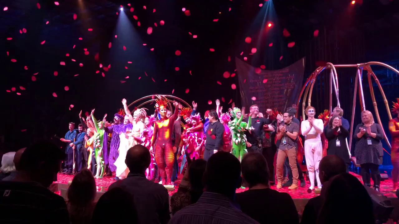 Cirque du Soleil Varekai Final Curtain Call - YouTube