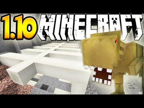 Minecraft 1.10 Snapshot: Fossil Excavation Archeology Dig! Lets Play Ep ...