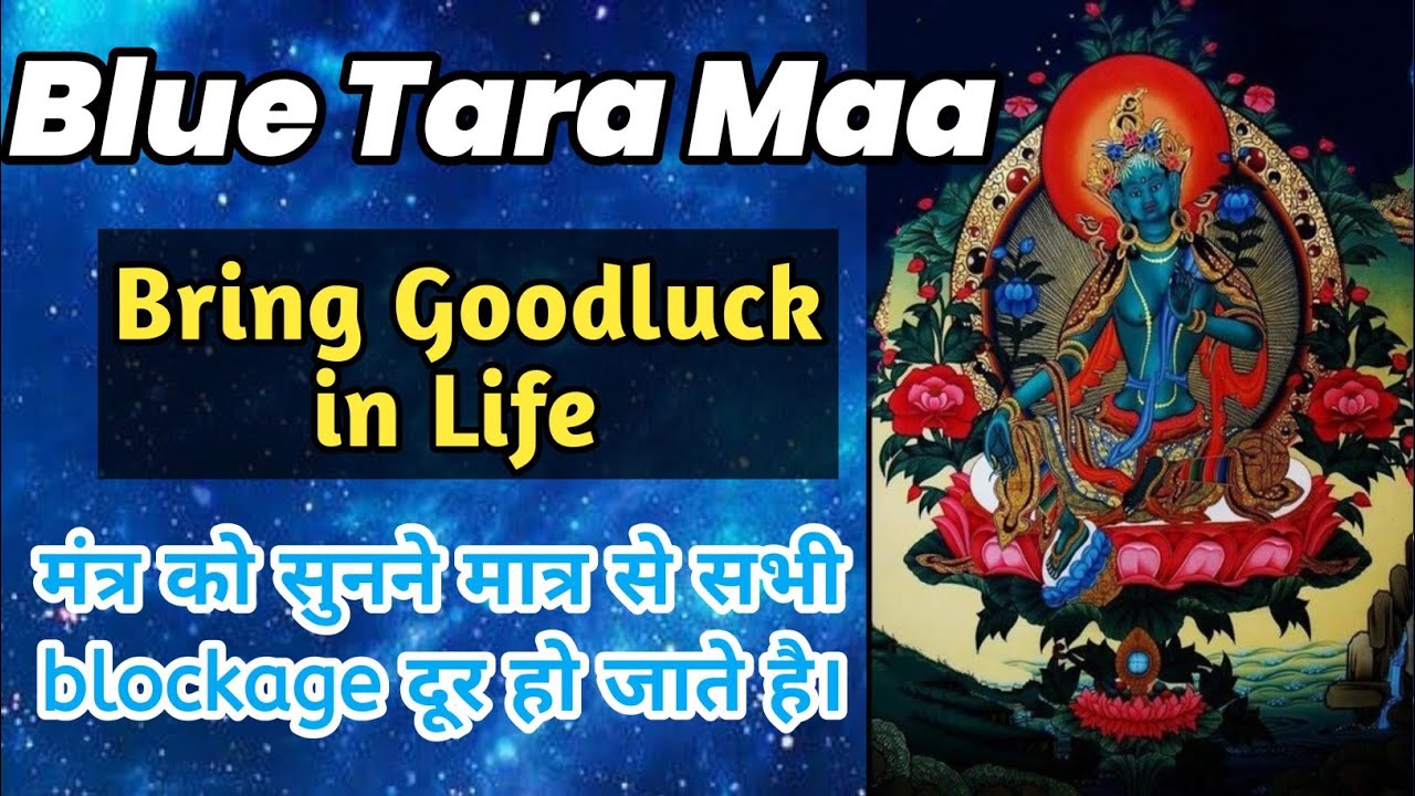 Bring Goodluck in Life | 💠Blue Tara Maa💠Mantra Benifits#powerfulmantra# ...