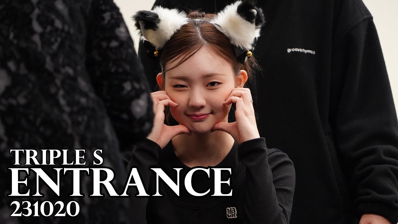 231020 TripleS 트리플에스 EVOLution Entrance Fansign 팬싸인회 - YouTube