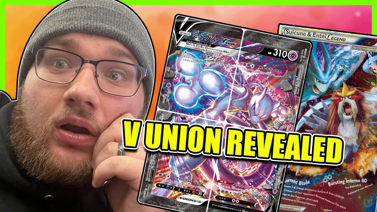 V Union Cards Officially Revealed Pokemon TCG News - YouTube
