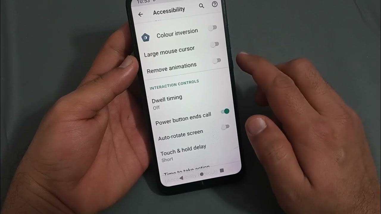 how to enable power button end call in Moto edge 30 fusion, moto edge 30 fusion mein power ...