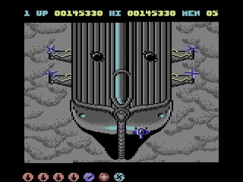 Gemini Wing (c64) 50FPS longplay - YouTube