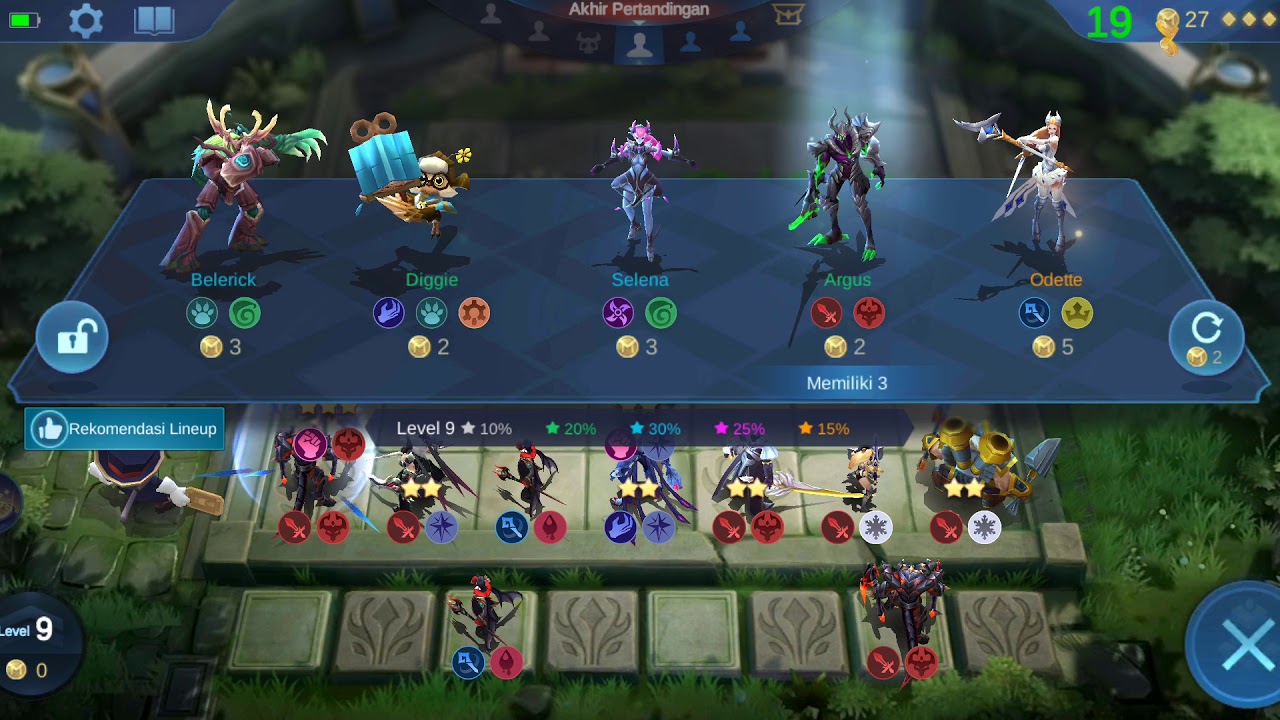 magic chess, cara mudah build best warior - YouTube