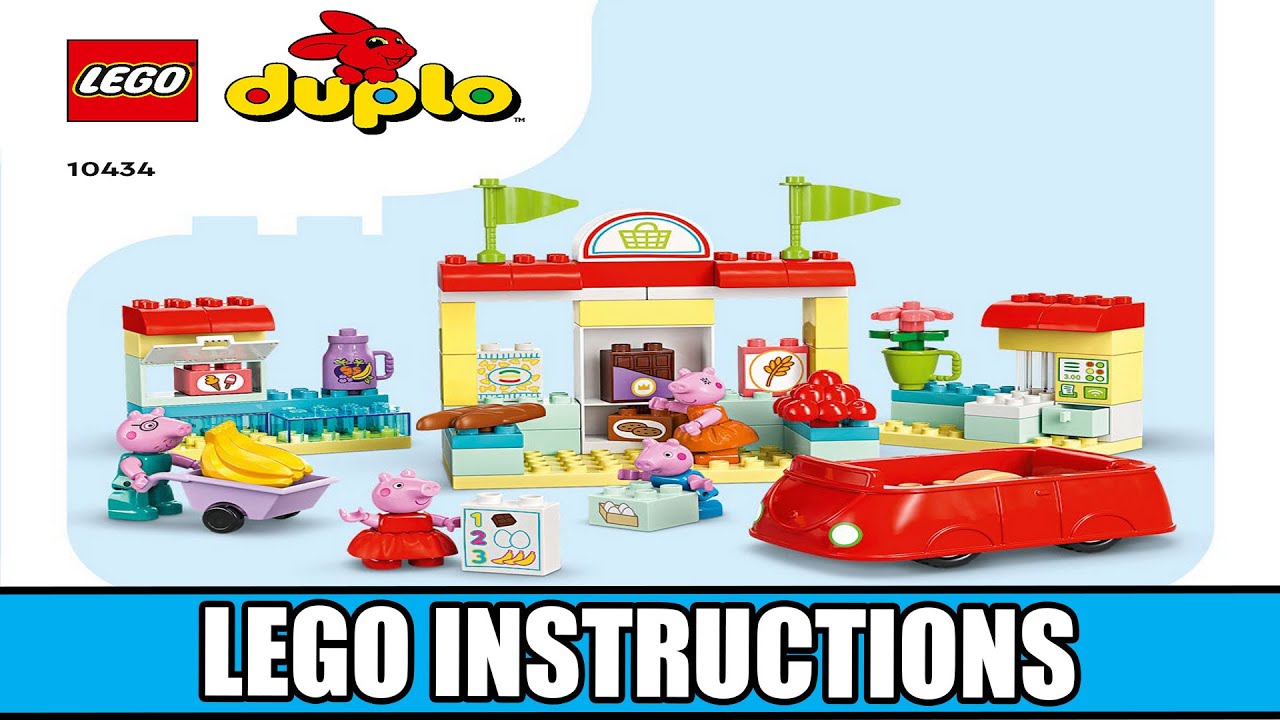 LEGO Instructions - Duplo - 10434 - Peppa Pig Supermarket - Peppa Pig ...