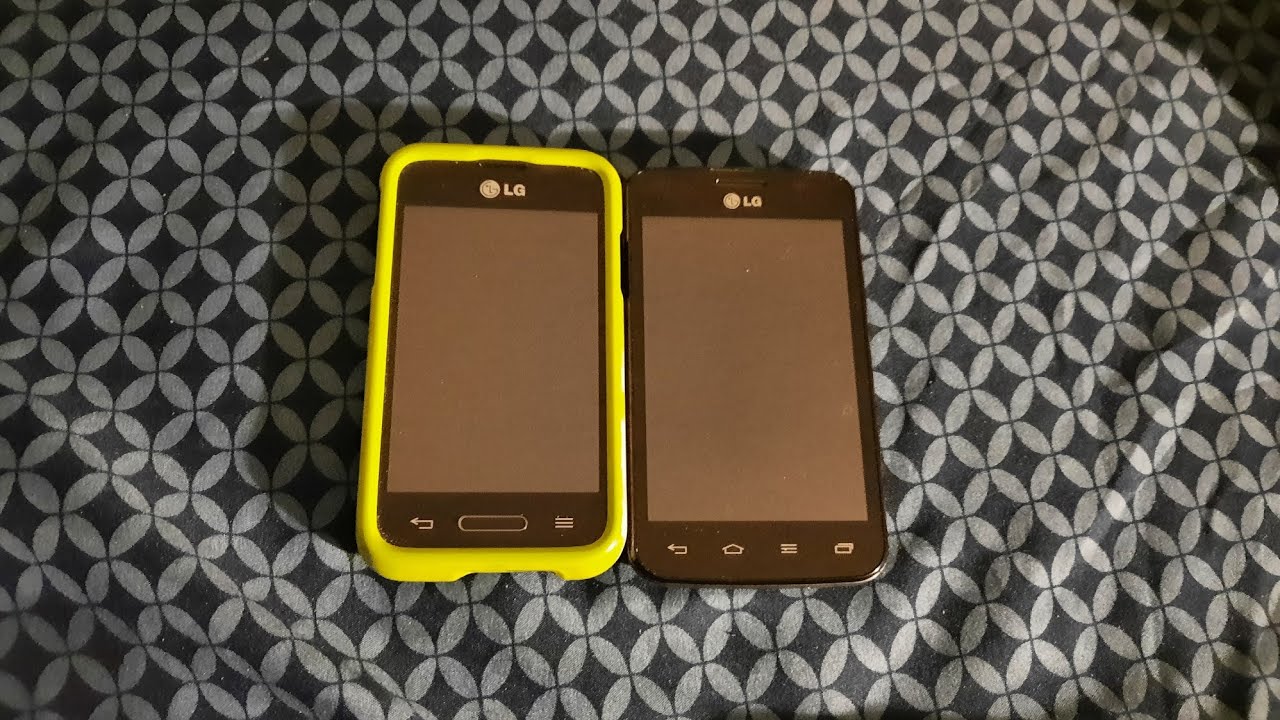 LG Optimus Fuel vs LG Optimus Dynamic 2 boot comparison and shutdown ...