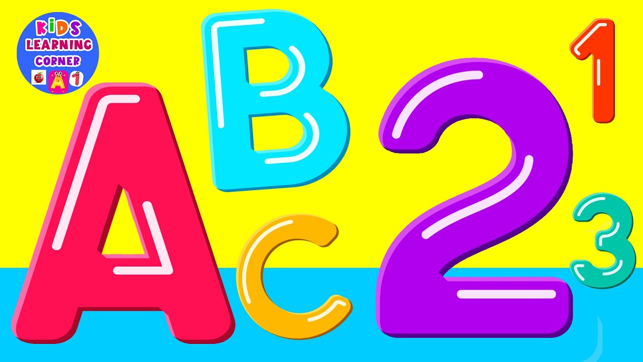 ABC &123 Learning For Toddlers | ABC and Numbers For Preschool | ABC ...