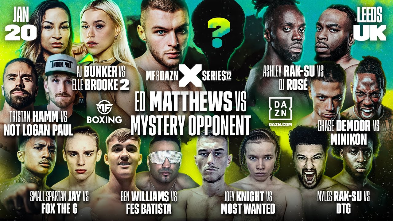 Misfits Boxing X Series: 012 | Full Card Trailer - YouTube