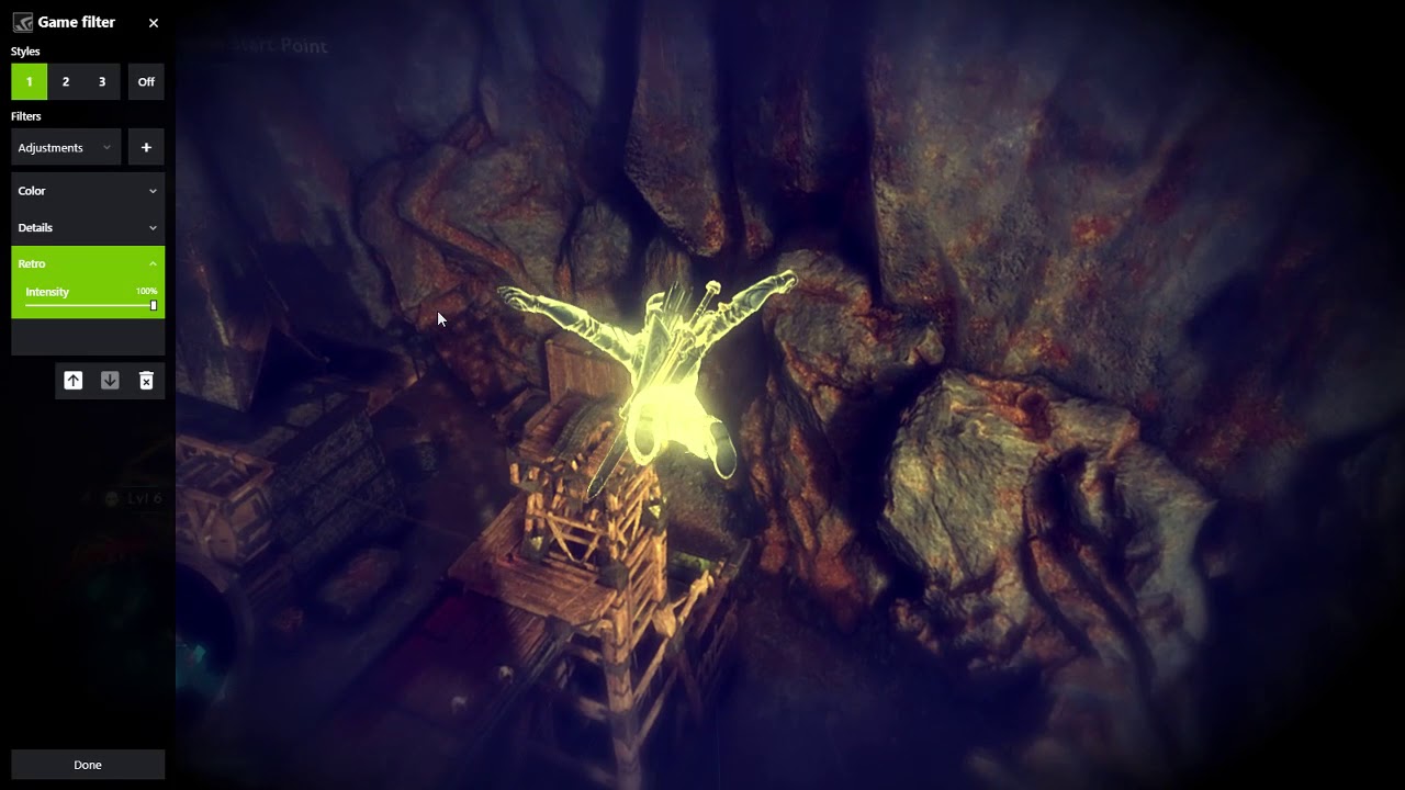 Nvidia free style-Game Filters Demo - YouTube