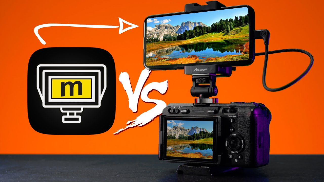 Best Way to Use Your iPhone as a Camera Monitor! Accsoon SeeMo 4K vs ...