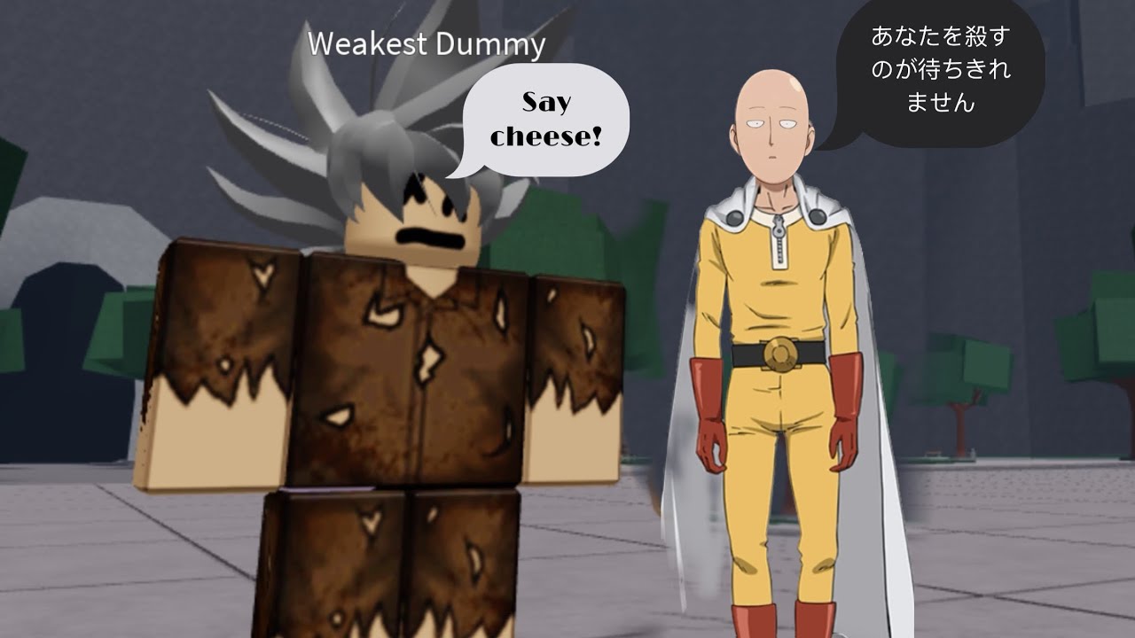 All moves of Saitama In The Strongest Battlegrounds I CrazeRionic I ...