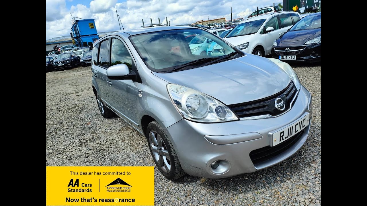 2011 Nissan Note 1.4 16V n-tec Euro 5 5dr Petrol +2 Keys +Full HPI ...