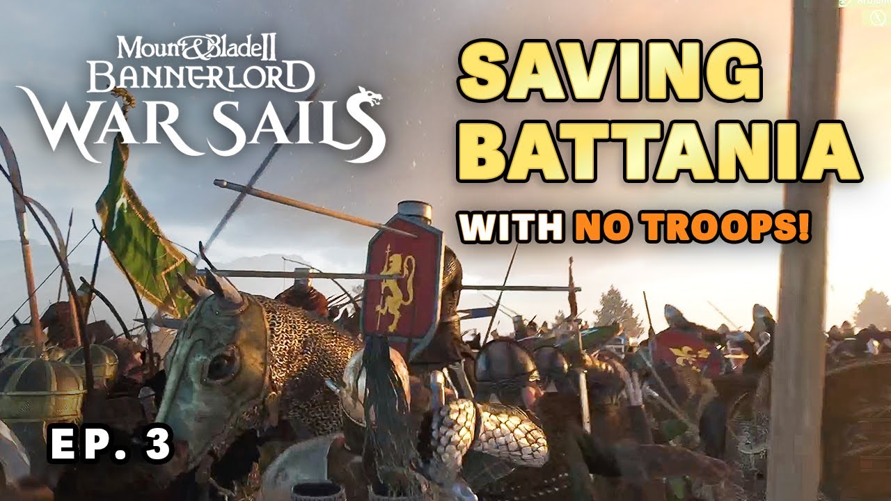 0 Troops vs 12,000 Vlandians: The Battle for Battania - YouTube