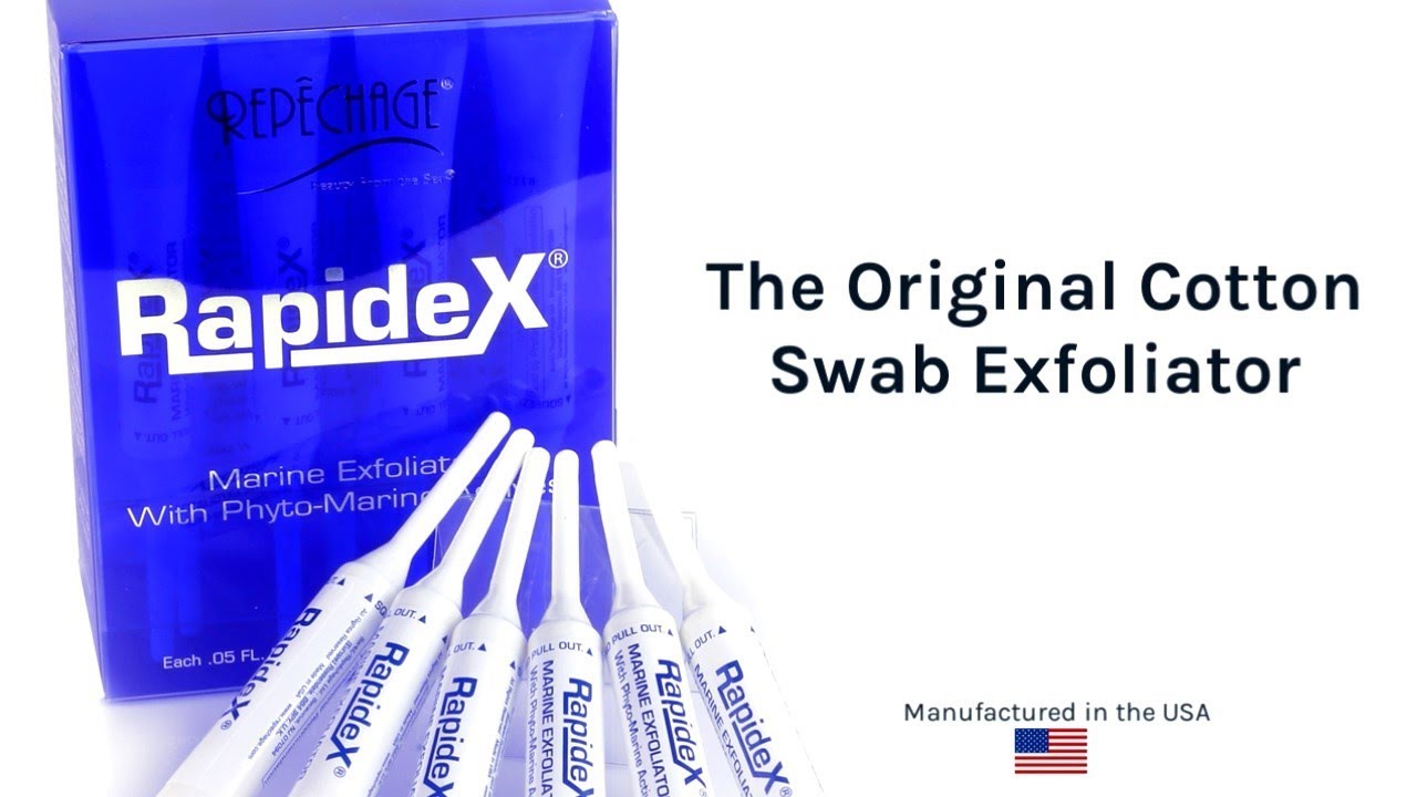 How to Exfoliate: Rapidex® Marine Exfoliator | Cotton Swab Exfoliator ...
