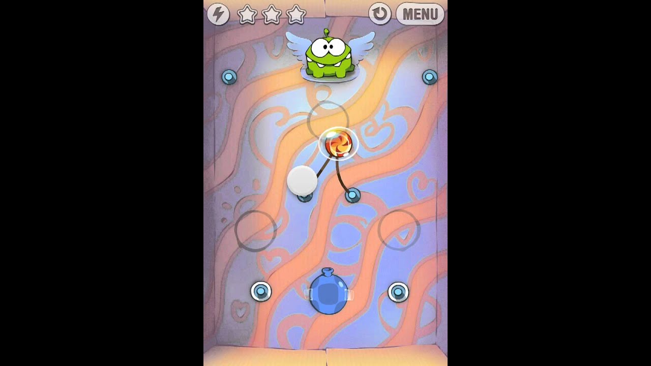 Cut The Rope 5-17 Walkthrough / Solution (Valentine Box) Level Guide ...