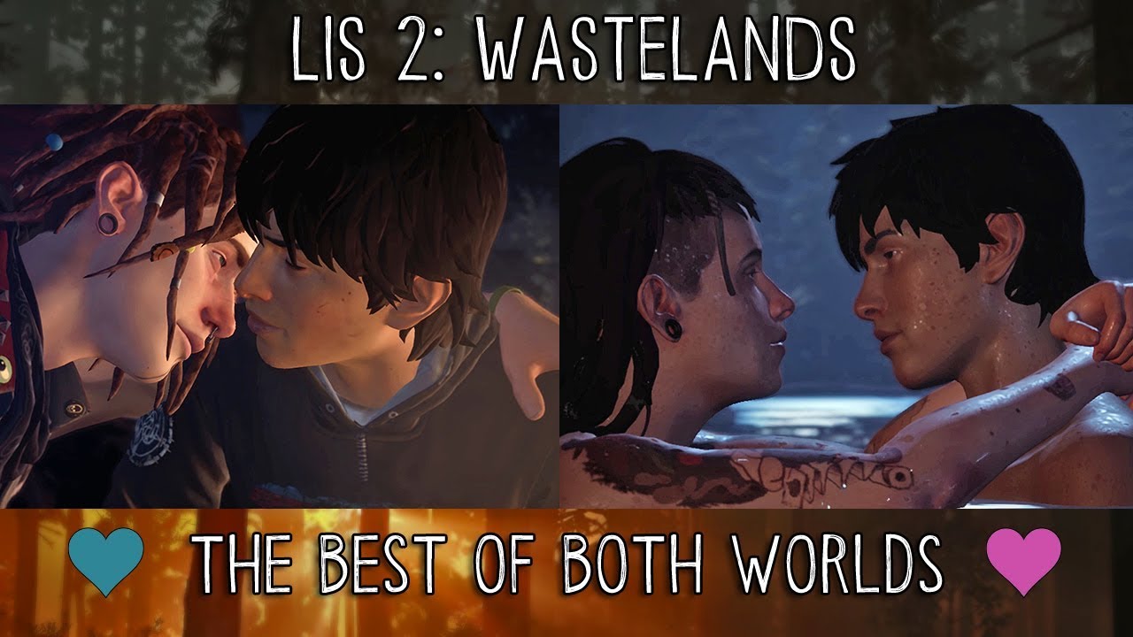 Life Is Strange 2 - Wastelands - Sean kisses both Finn and Cassidy and ...