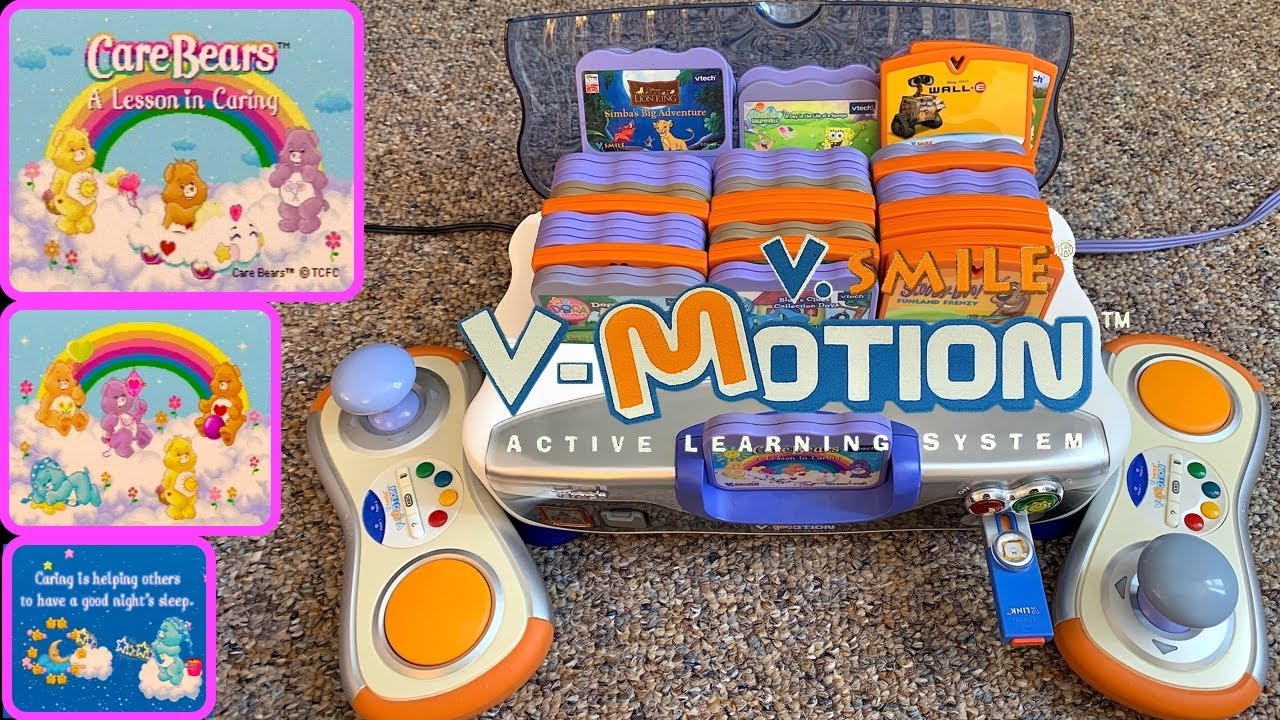 Care Bears A Lesson in Caring on V.Smile V-Motion by VTech an ...