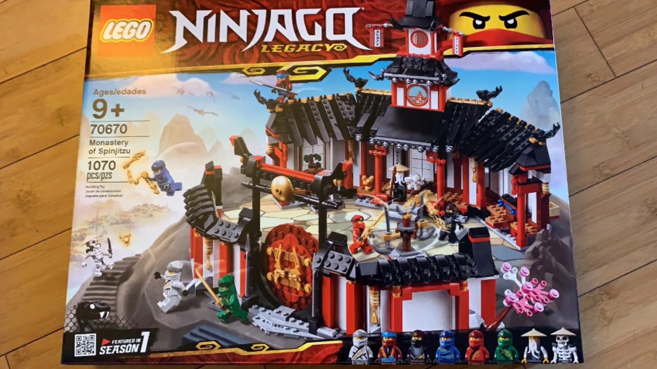 Building Lego 70670 Monastery of Spinjitzu - YouTube