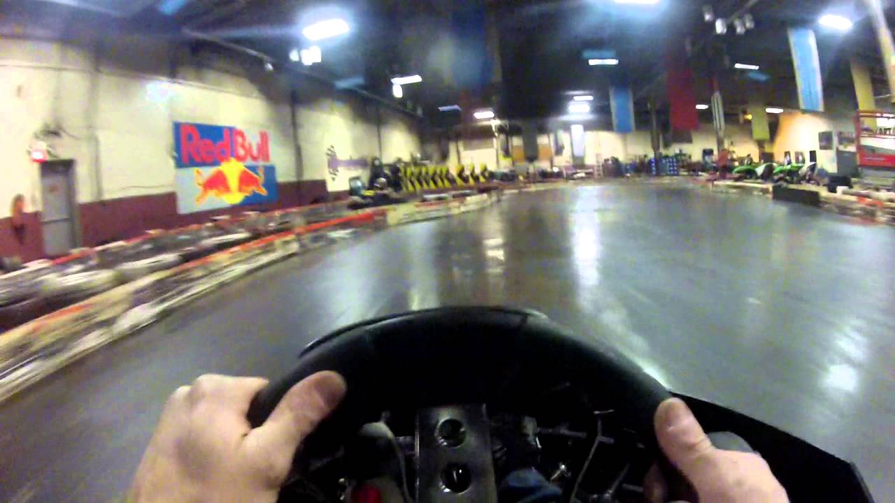 Racing at Speedworld Indoor Kart Track - YouTube