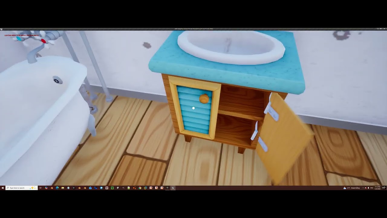 Day 1 of making a hello neighbor game! - YouTube