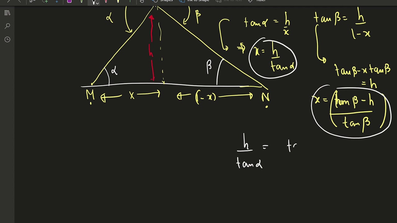 Applications of trigonometry || Aeroplane Problem || Class 10 CBSE ...