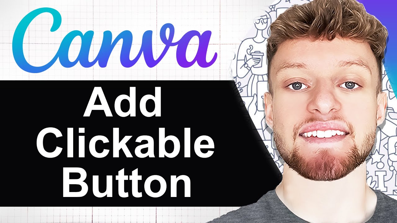 How To Add Clickable Button To Canva Website (Step By Step) - YouTube
