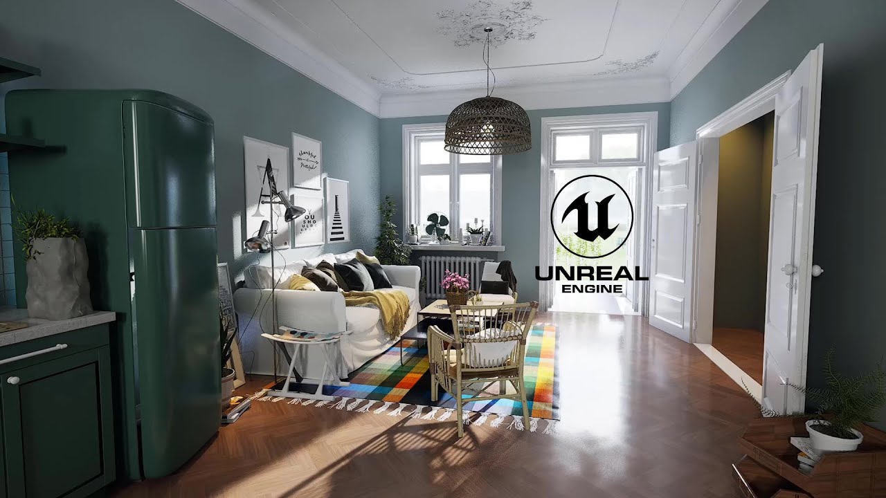 Unreal Engine 5 | Living Room - YouTube