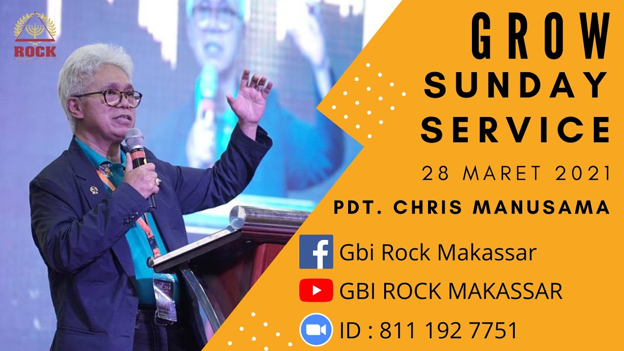 Live Streaming Pdt. Chris Manusama 28 Maret 2021 - YouTube