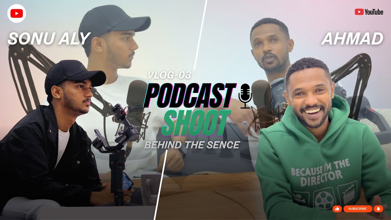 🎙️ Podcast Shoot BTS | Vlog-03 | Behind The Scenes with Sonu Aly ...