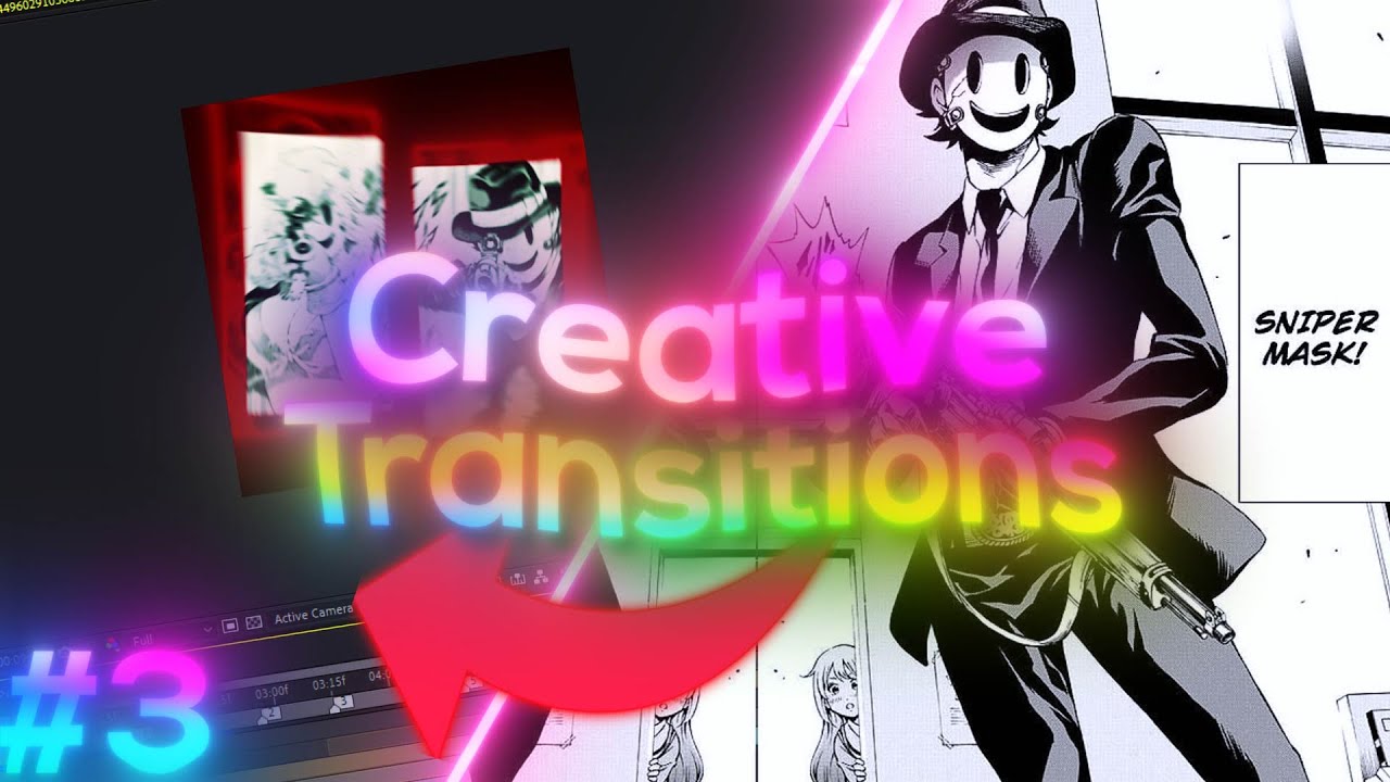 Creative warpy transitions #3 tutorial | After Effects - YouTube