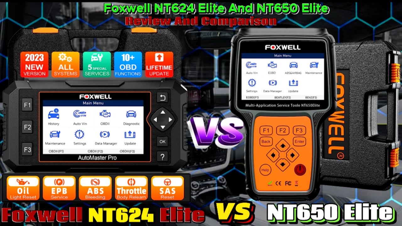 Foxwell NT624 Elite vs Foxwell NT650 Elite: Which is the Best OBD2 ...
