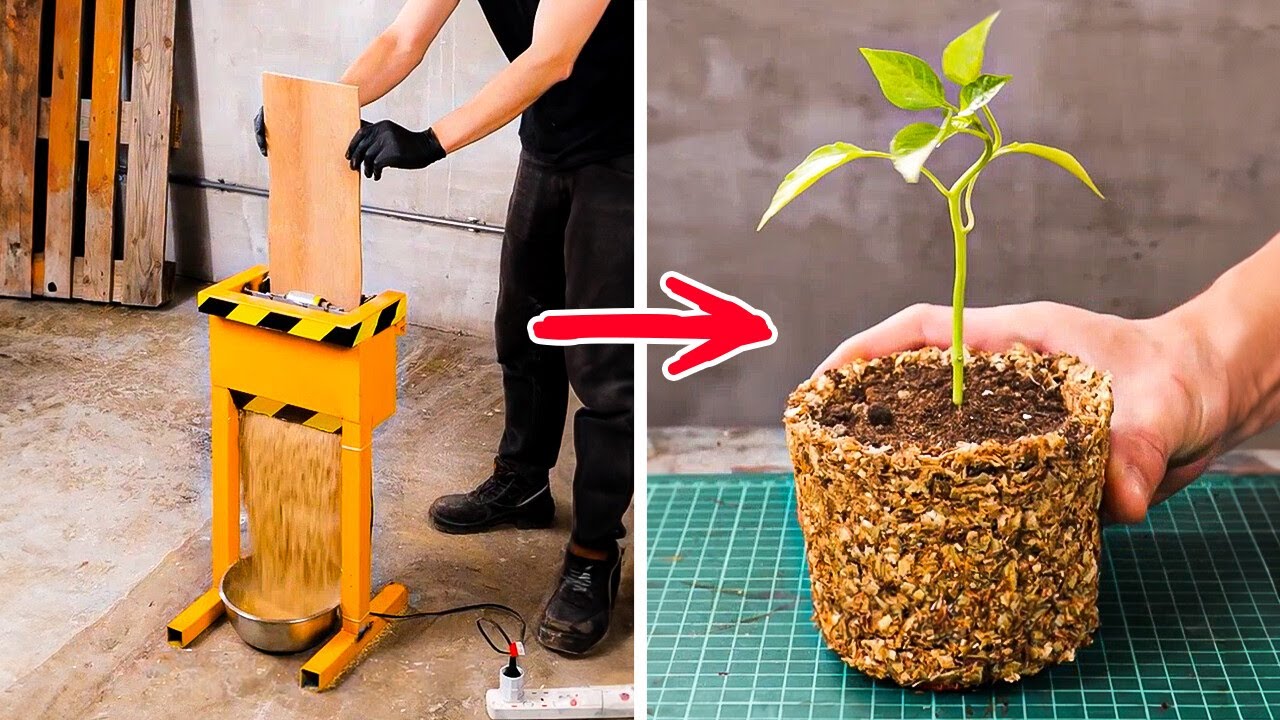 Eco Crafts Made Out Of Wood Waste - YouTube