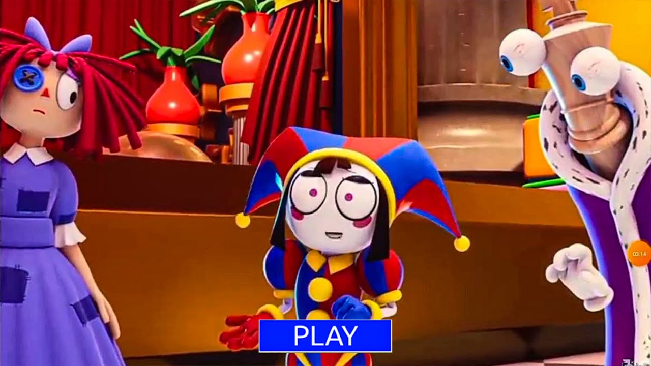 ESCAPE SURVIVAL THE AMAZING DIGITAL CIRCUS POMNI !!! FULL GAMEPLAY ...