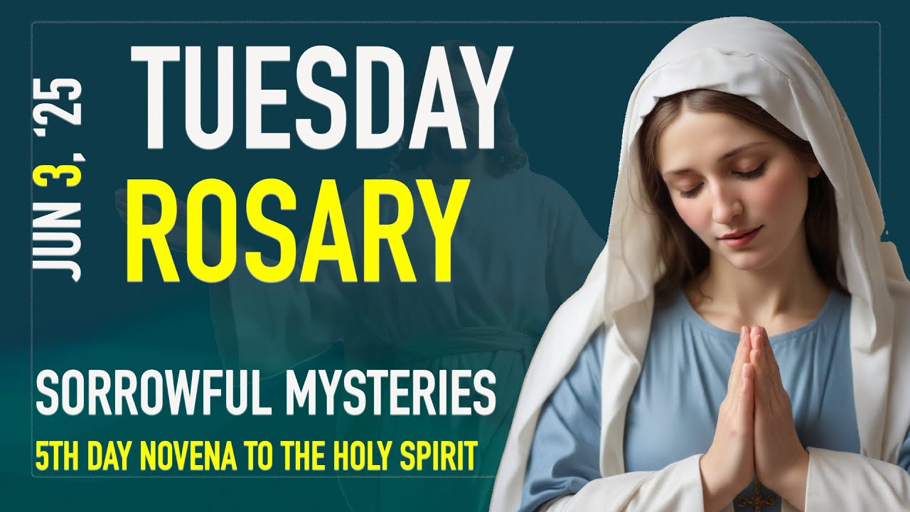 Tuesday Rosary | Sorrowful Mysteries | Find Peace in Prayer - YouTube