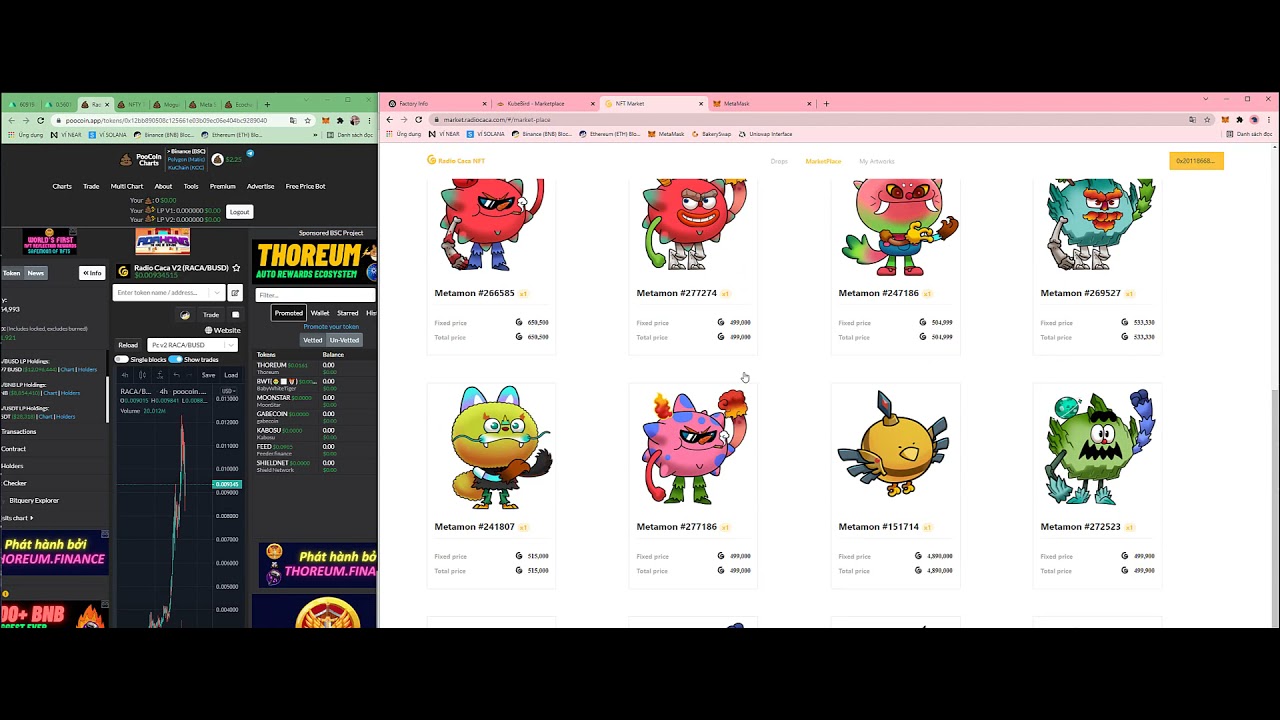 GAME NFT METAMON - NGÀY 16/11 - YouTube